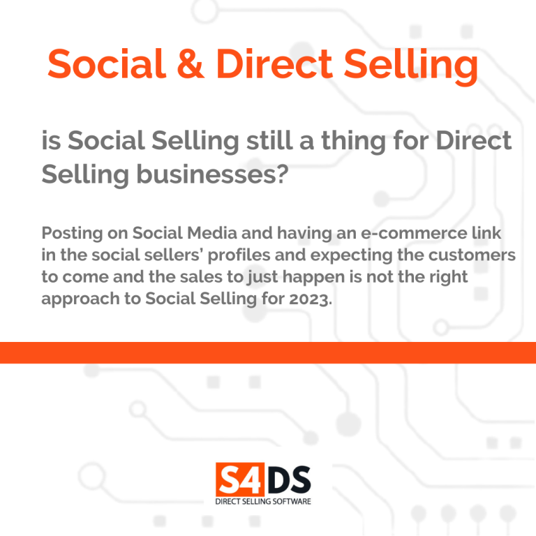 Maintaining the Social Selling momentum for Direct Selling businesses ...